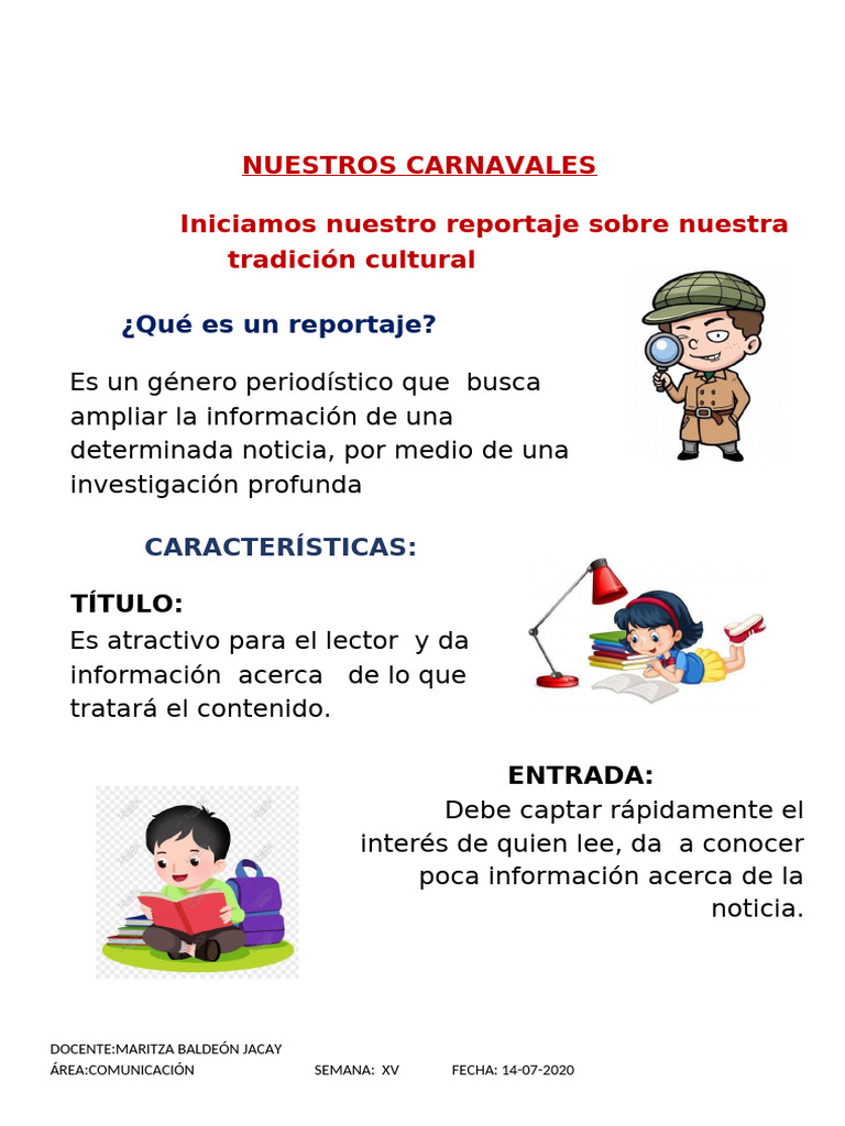 El Reportaje | PDF