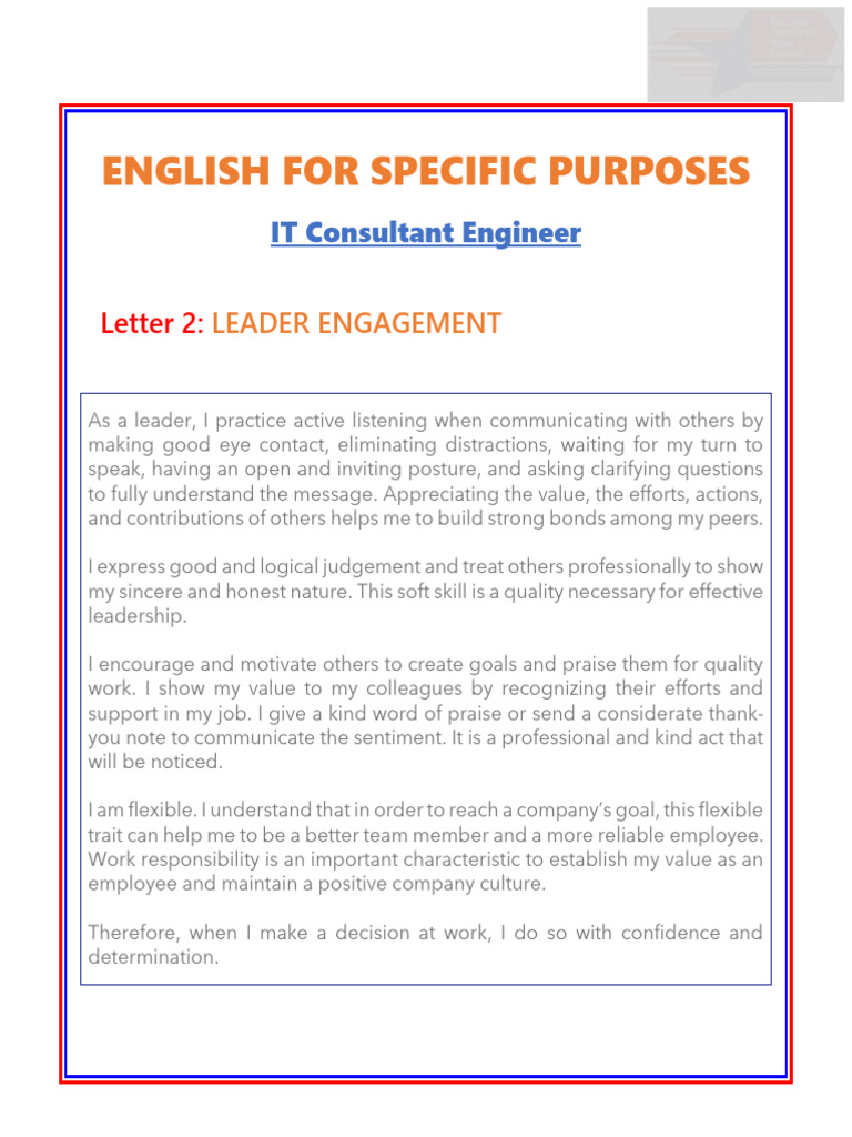 2. Leader Engagement | PDF