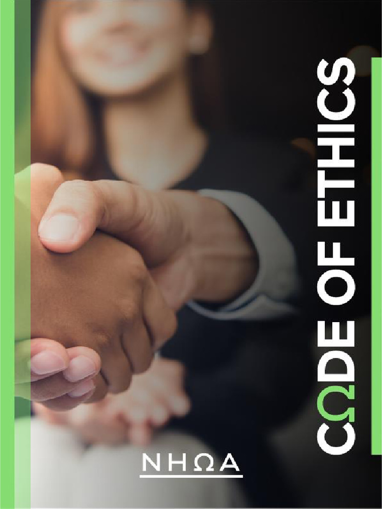 CODE OF ETHICS - Updated Version | PDF | Corruption | Sustainability