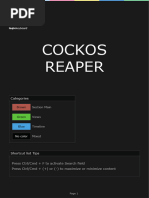 REAPER Shortcuts Cheat Sheet | PDF