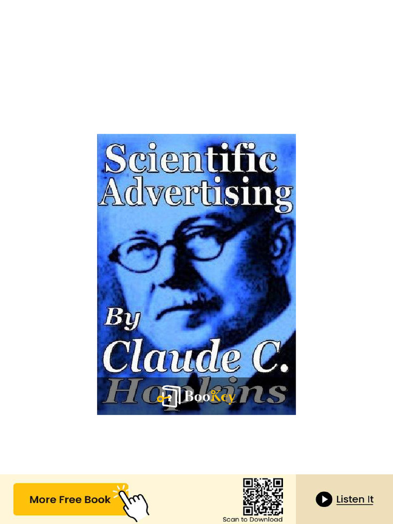 Claude C Hopkins' Scientific Advertising | PDF | Advertising | Sales