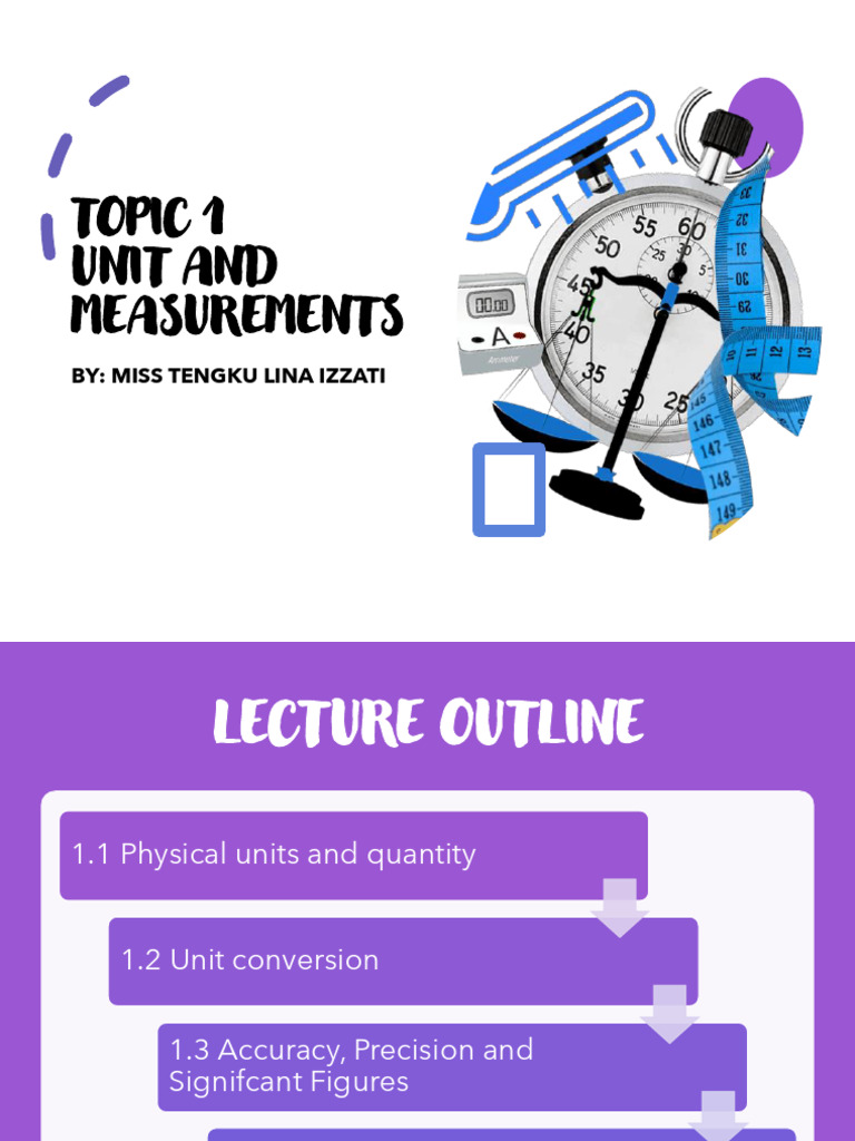 Understanding Units and Measurements in Physics | PDF | International ...