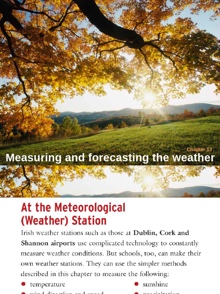 Chapter 13 Measuring Weather | PDF