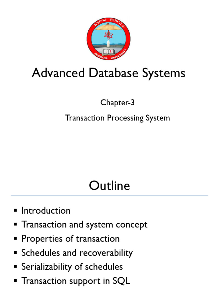 Injibara university sample project | PDF | Database Transaction ...