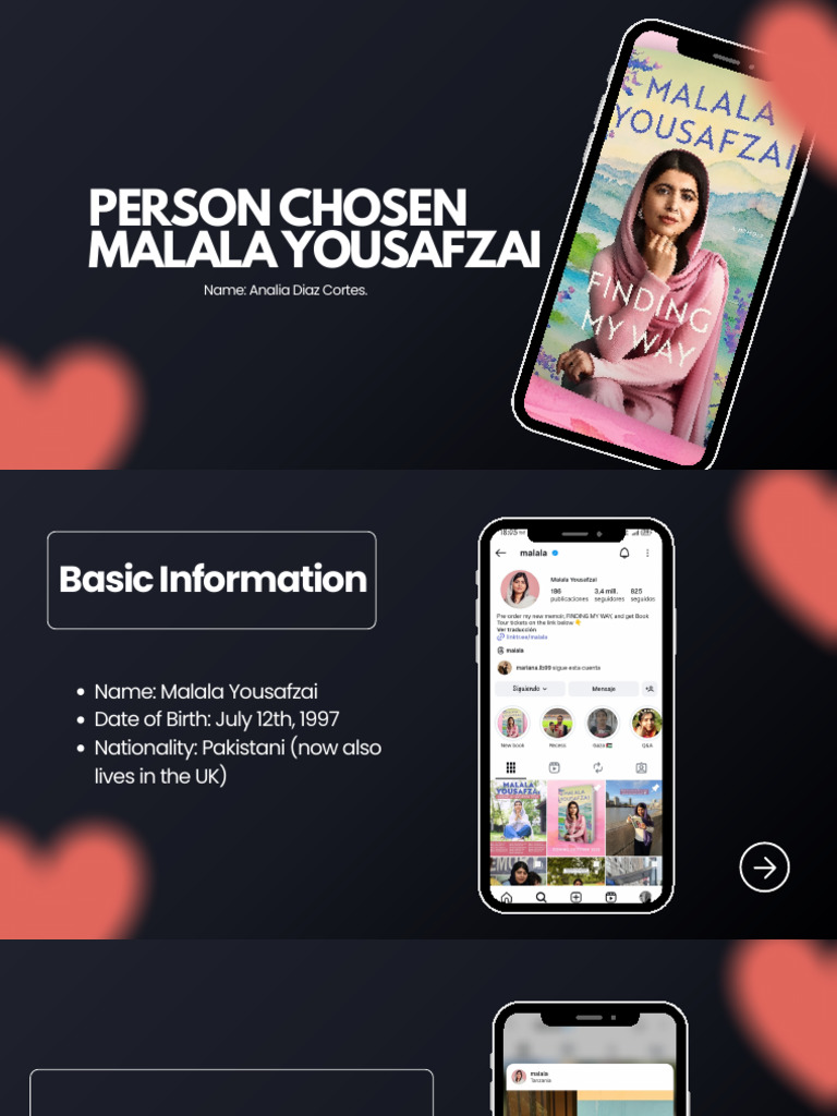 Person Chosen Malala Yousafzai | PDF