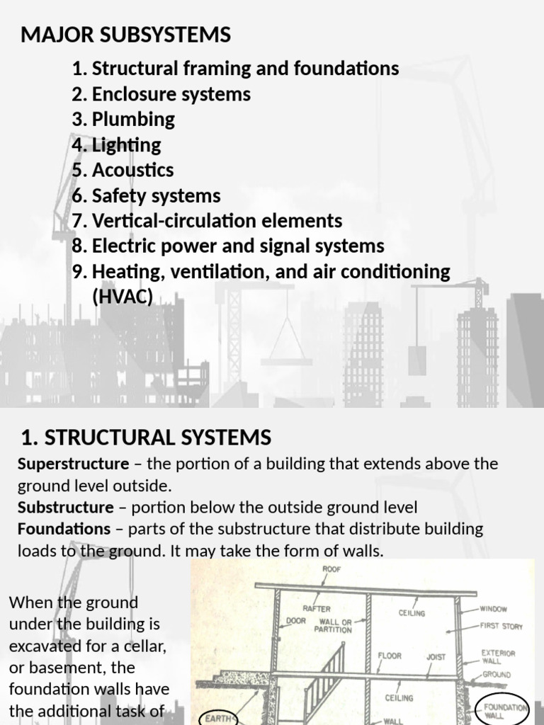 Overview of Building Structural Systems | PDF | Framing (Construction ...