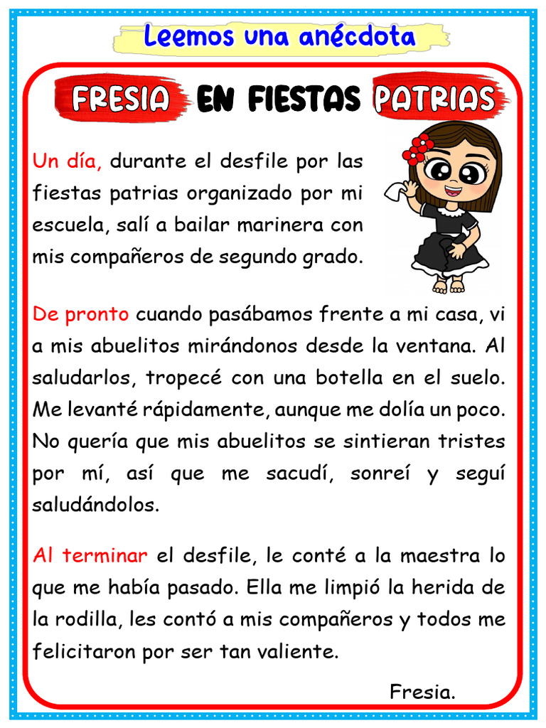 F. Fresia en Fiestas Patrias | PDF