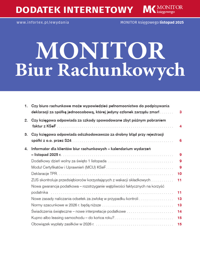 Monitor Biur Rachunkowych 38928078 | PDF
