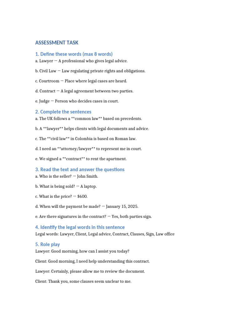 Assessment Task | PDF