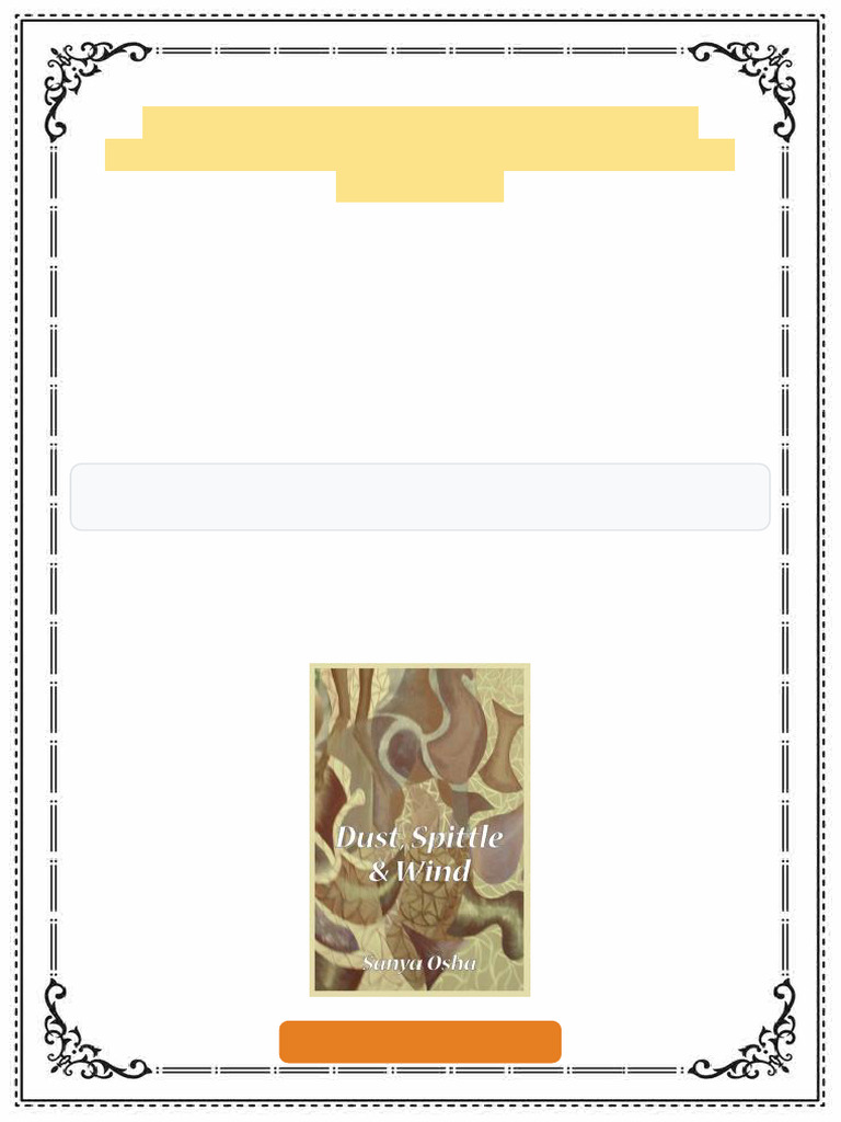 Dust Spittle and Wind 1st Edition Sanya Osha ebook new format 2025 ...