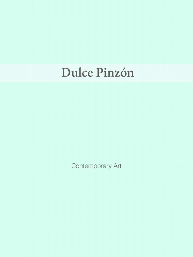 Dulce Pinzon Catalog | PDF