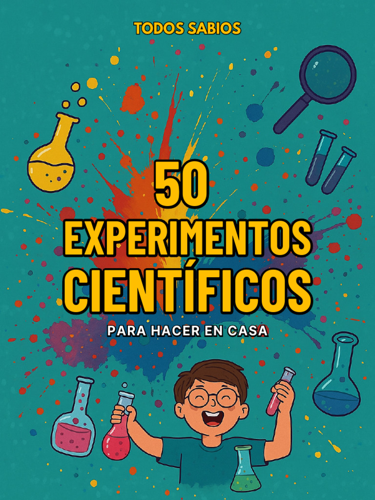 50 Experimentos Científicos en Casa | PDF | Sal (química) | Agua