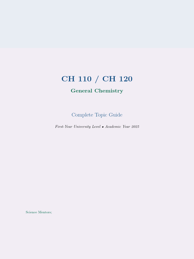 CH110_TERM_1_OUTLINE__NEXTGEN_SCIENCE_CBU_NS | PDF | Chemistry ...