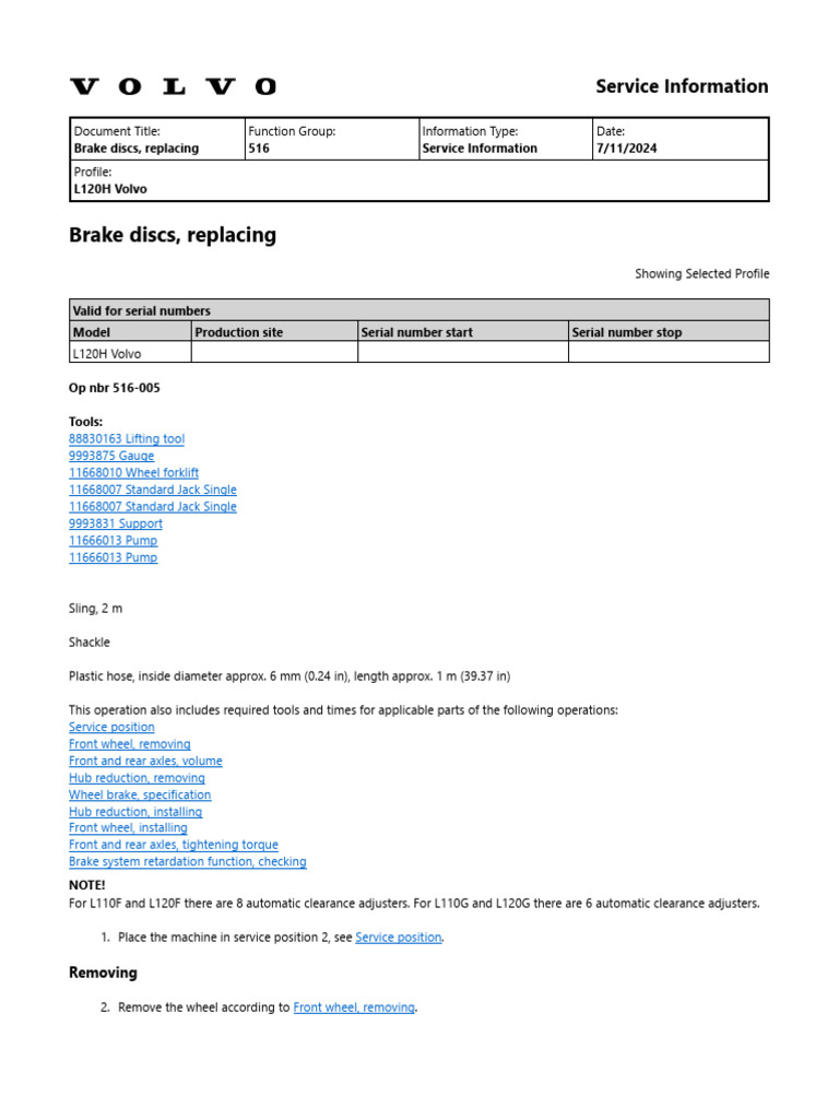 Setting Wear Indicator | PDF | Brake | Axle