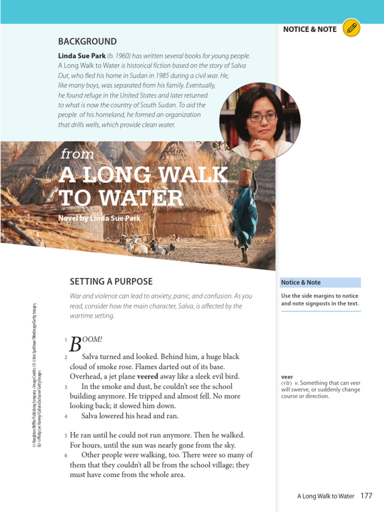 A Long Walk to Water: Salva's Journey | PDF