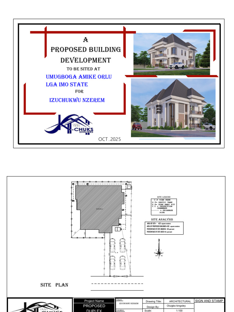 Proposed Duplex Development Plans | PDF