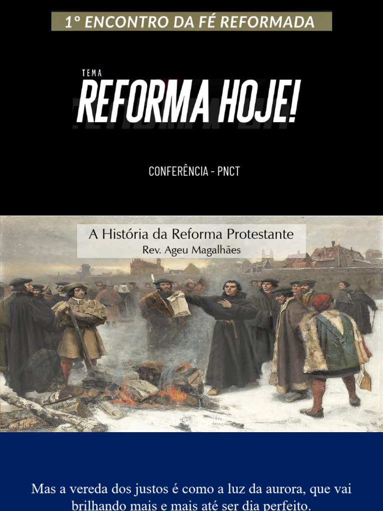 História da Reforma Protestante | PDF | Martinho Lutero | Famílias ...