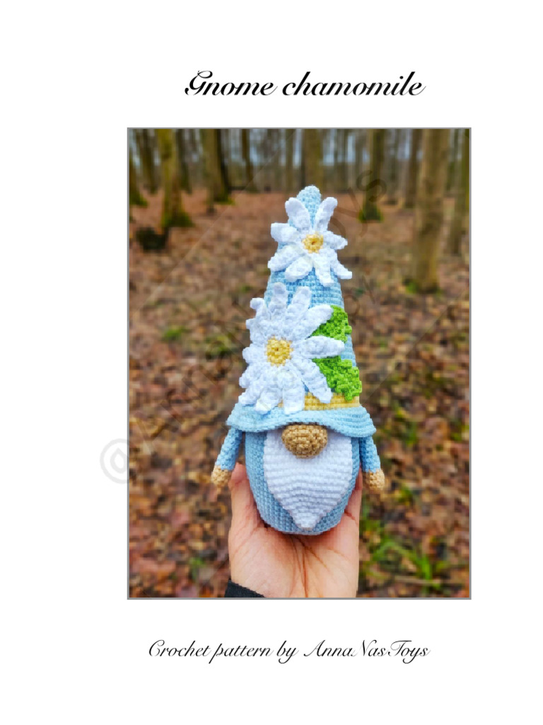 Gnome Chamomile Crochet Pattern | PDF | Crochet | Crafts