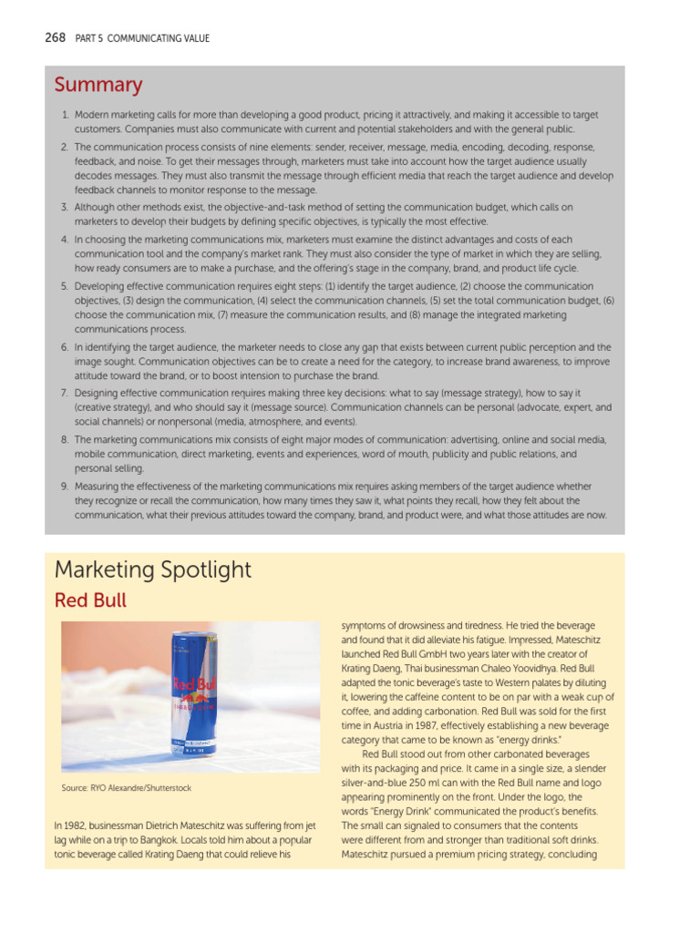 Ch12 Managing Marketing Communications | PDF | Jeans | Communication