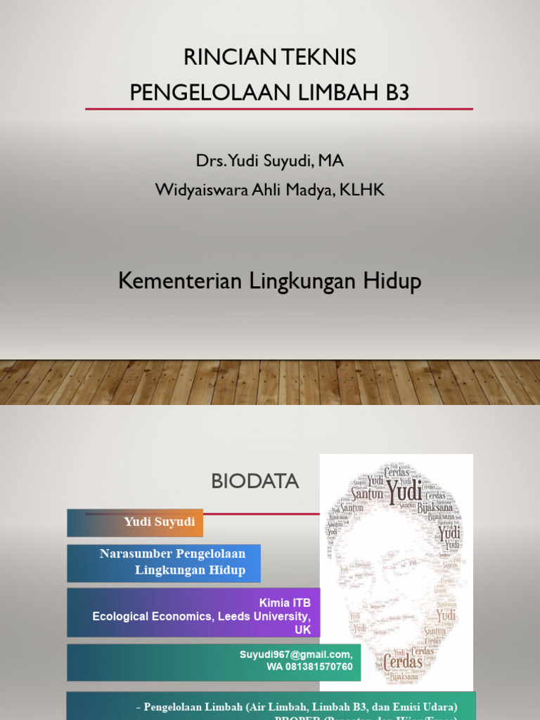 Regulasi Rintek Penyimpanan LB3 | PDF