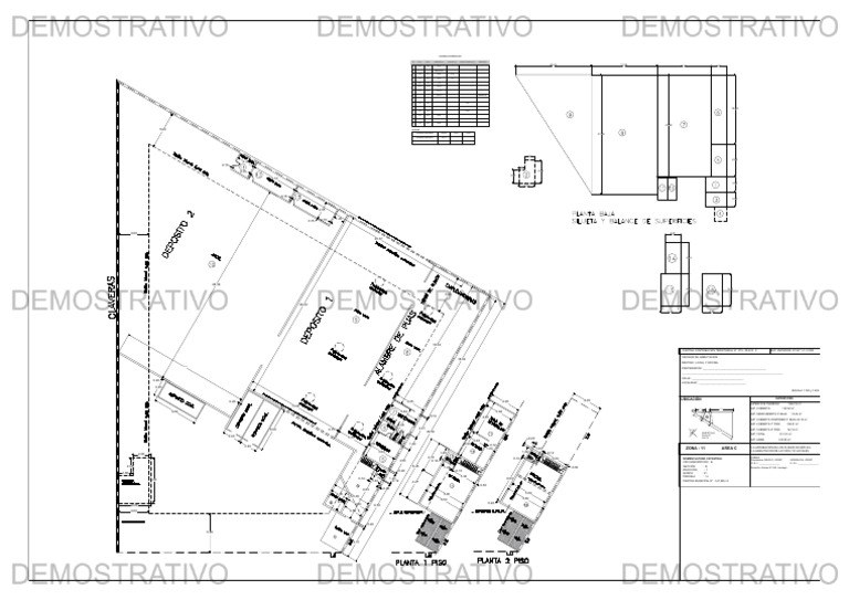 Superficies y Planos de Habilitación | PDF