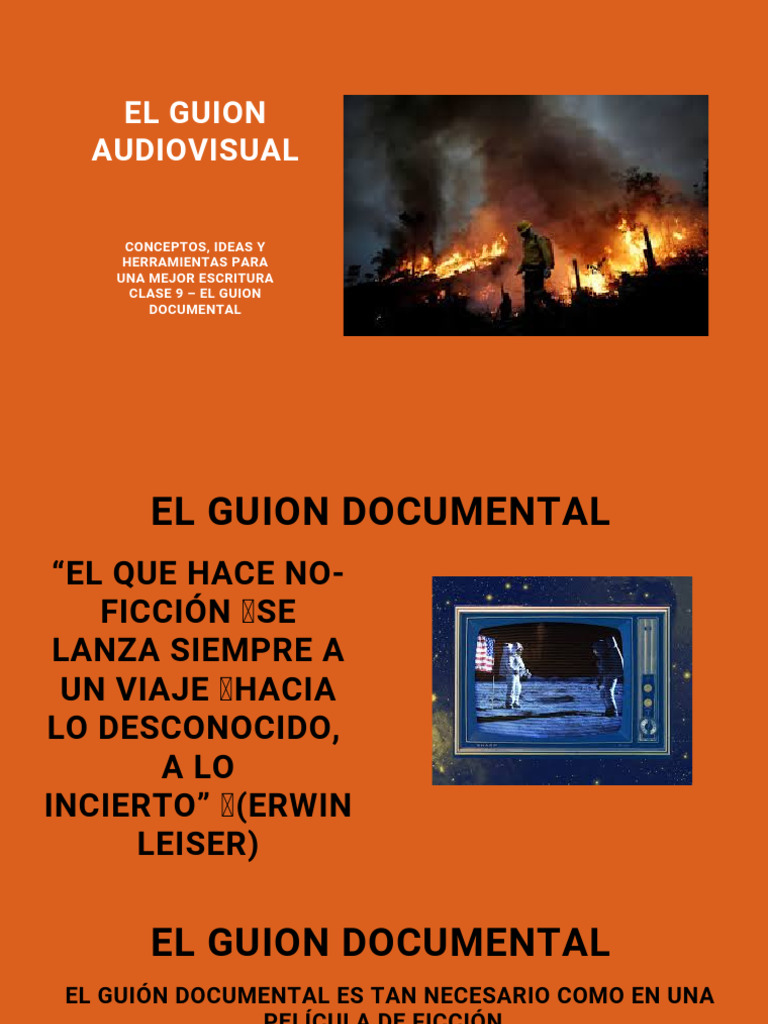 El Guion Documental | PDF | Documental