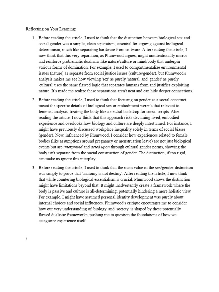 GED109_AT3_ALIDON | PDF | Gender | Gender Studies