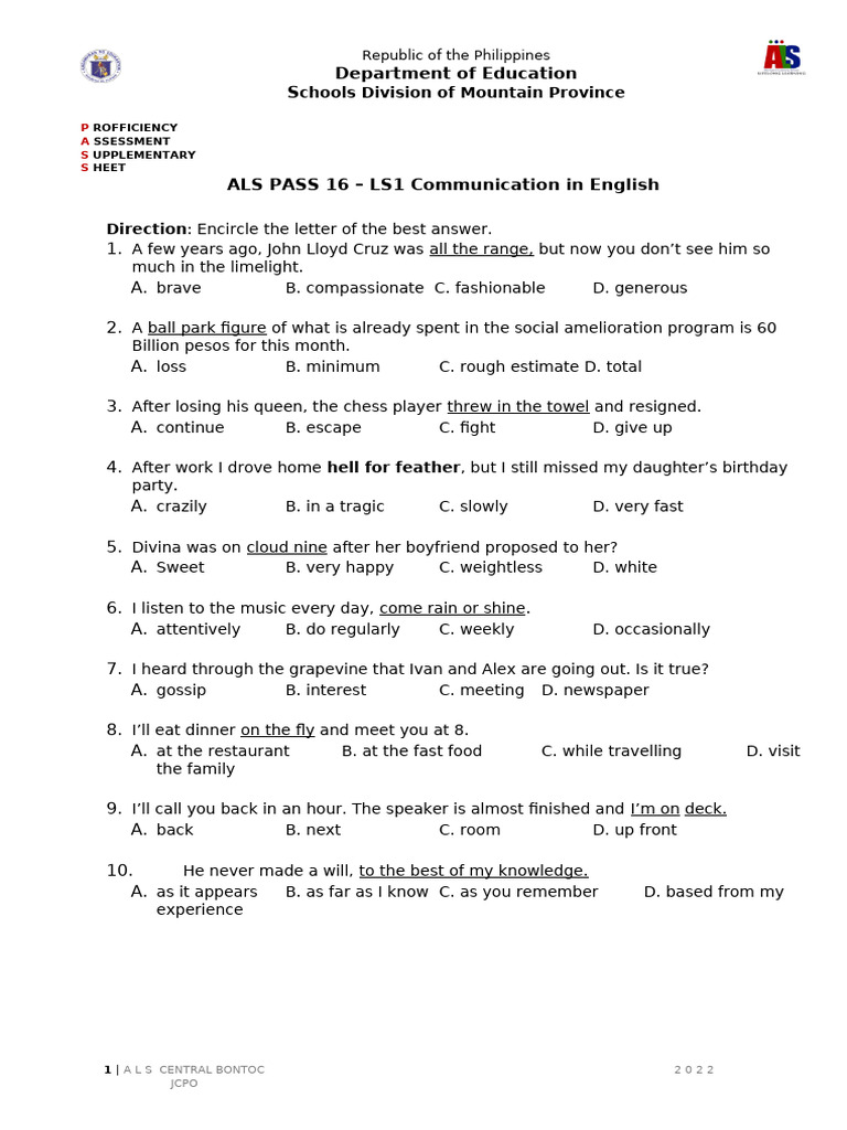 4 Als Pass 16-20 | PDF | Sun | Astronomy