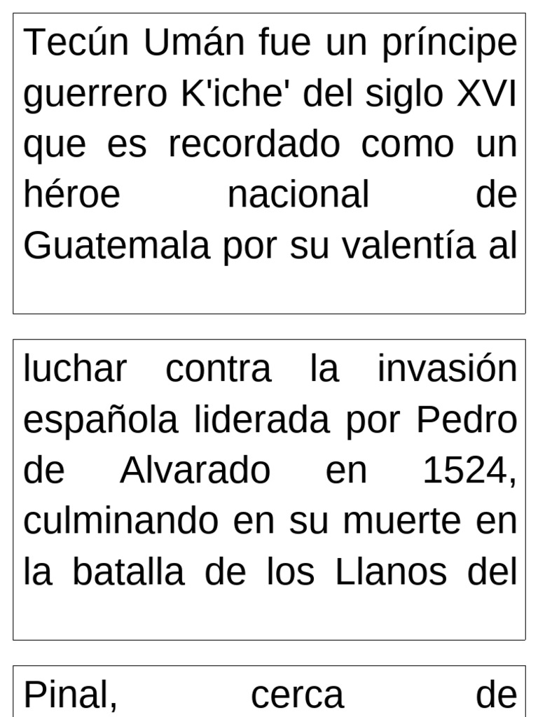 Tecún Umán | PDF