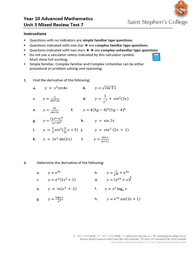 10 AMM Mixed Review 7 2025 | PDF | Radioactive Decay | Acceleration