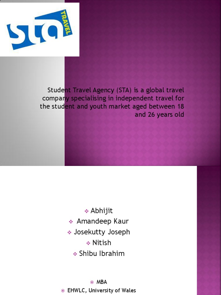 STA: Strategies for Student Travel Growth | PDF | Travel Agency | Internet