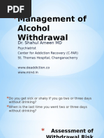 Glasgow Modified Alcohol Withdrawal Scale (GMAWS) | PDF