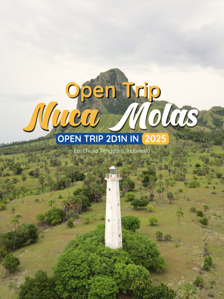 Nuca Molas Open Trip - 2025 No Logo | PDF
