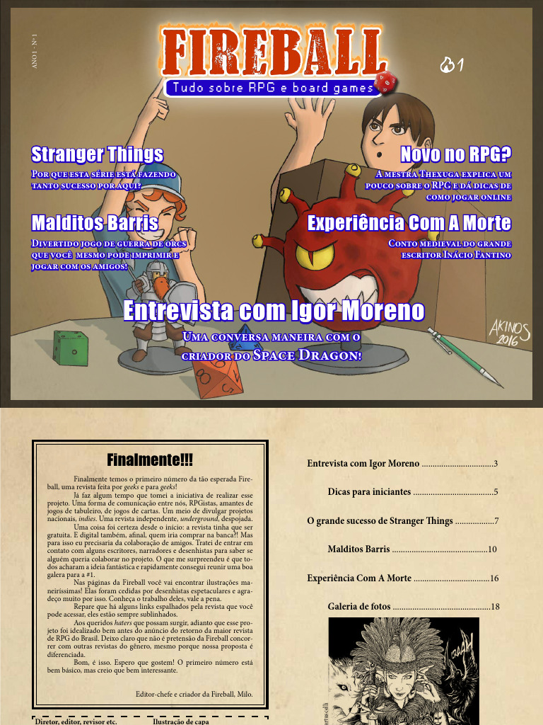 Fireball 1 | PDF | Jogos de RPG | Dungeons & Dragons (jogo)
