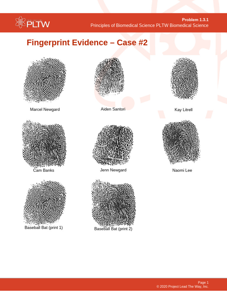 PBS 131 CaseOption2 Fingerprints | PDF