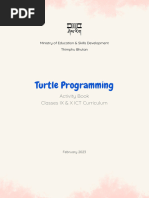 Python Turtle Mode Instructions | PDF