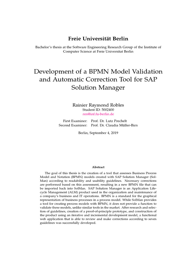 2019.development of A BPMN Model Validation and Automatic Correction ...