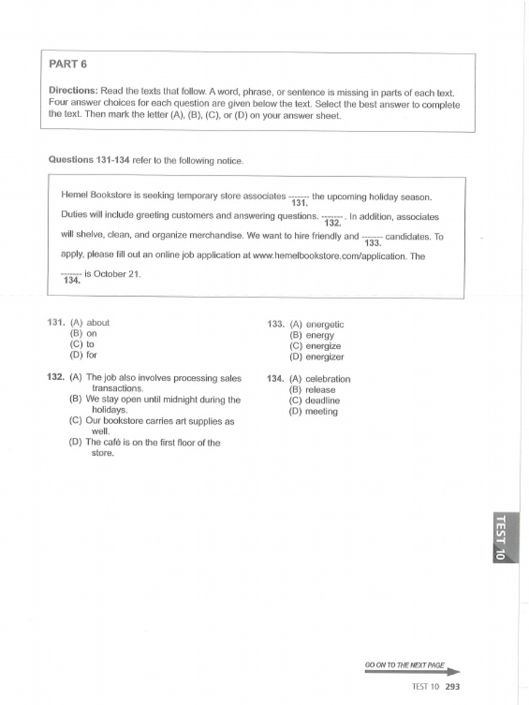 Holiday Job Application and Notices | PDF