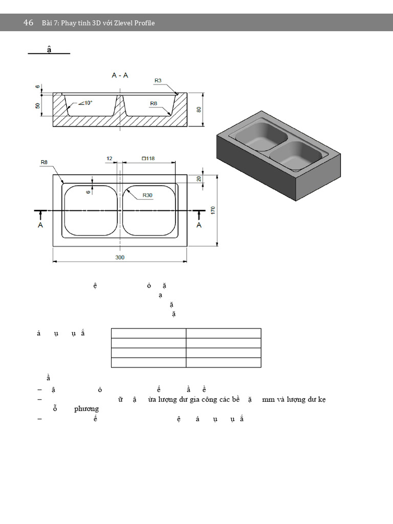 Cavity Mill - Zlevel Profile - Ex 1 (In-Class) | PDF