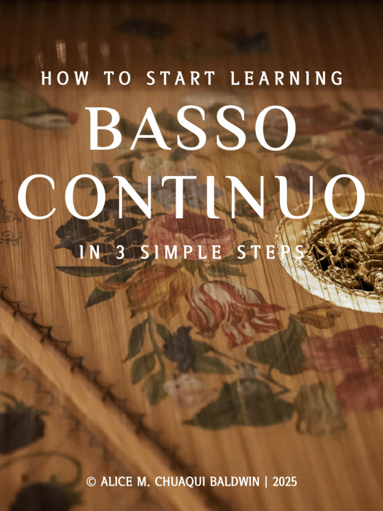 Learn Basso Continuo in 3 Steps | PDF | Musical Techniques | Harmony