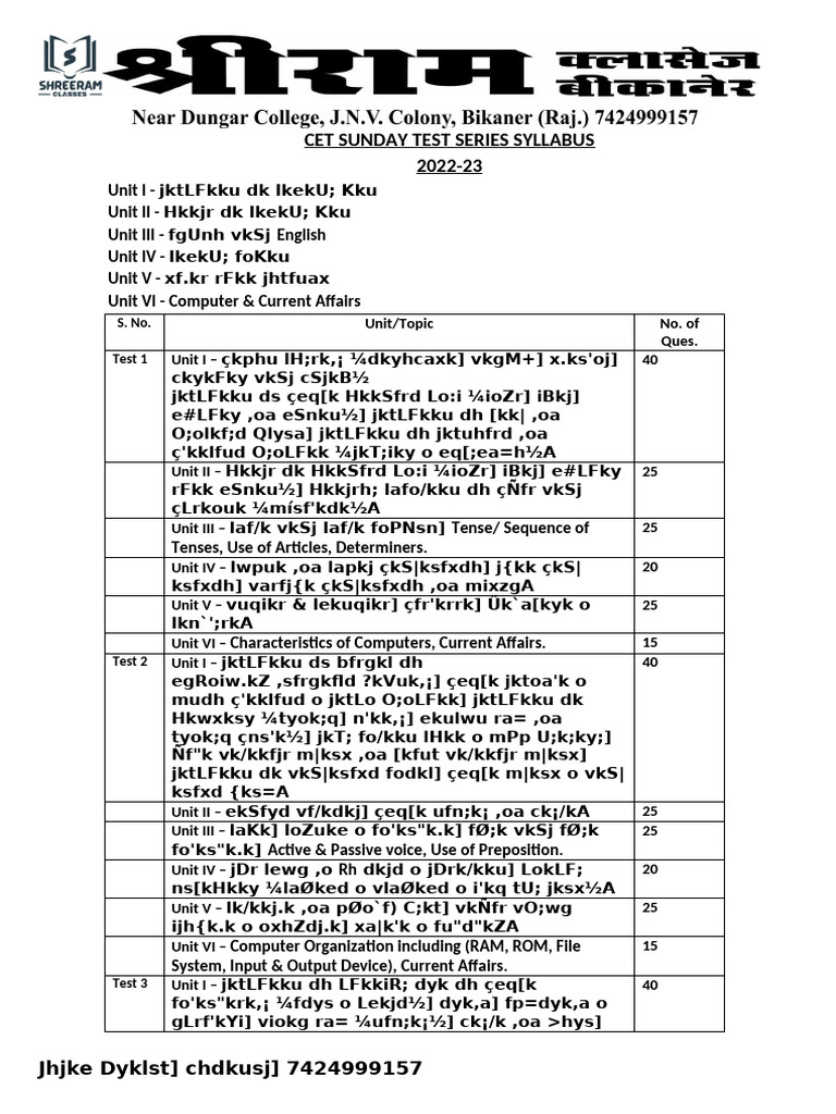 Cet Test Series Syllabus 2022 | PDF | Computer Engineering | Elementary ...