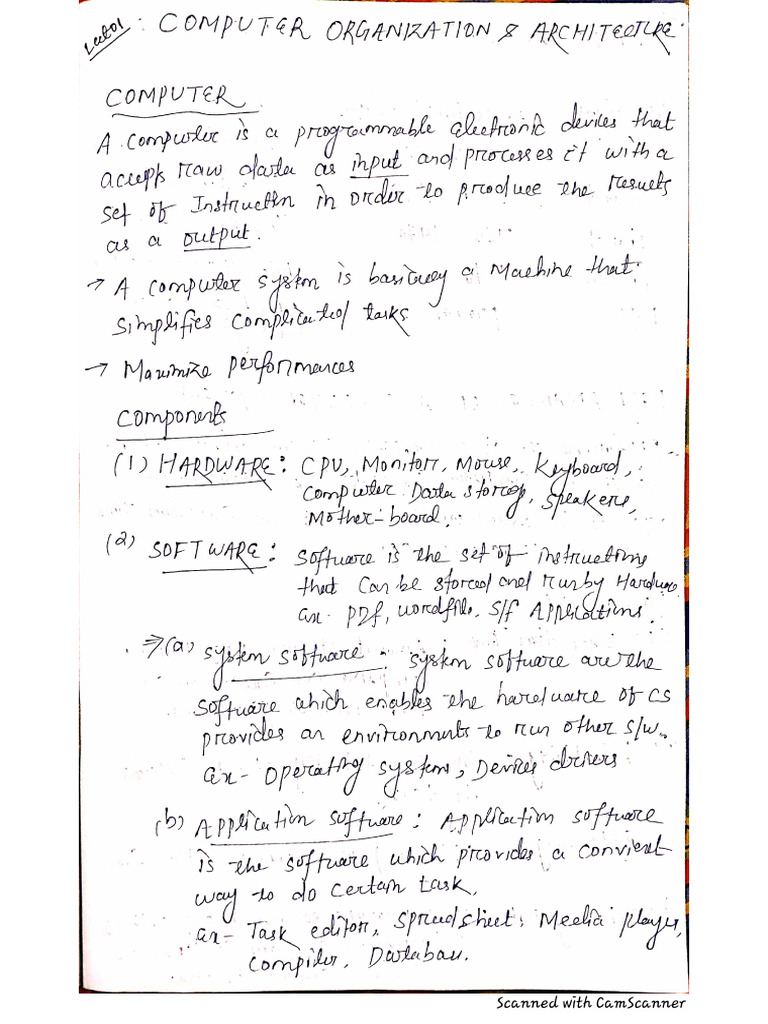 COA - Notes by Jaypuria | PDF
