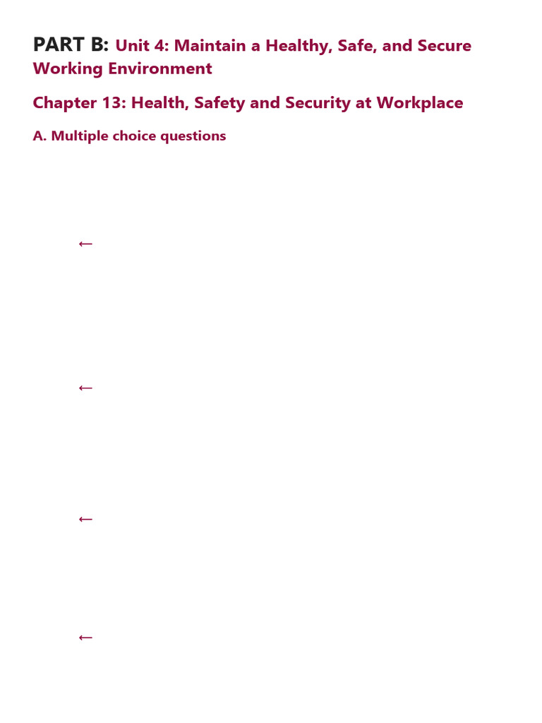 Workplace Health and Safety Essentials | PDF | Occupational Safety And ...