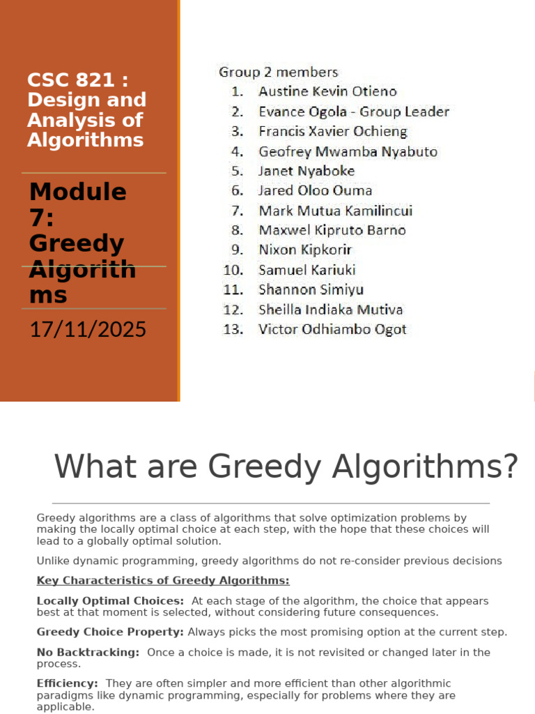 Module 7 Presentation | PDF | Applied Mathematics | Theoretical ...