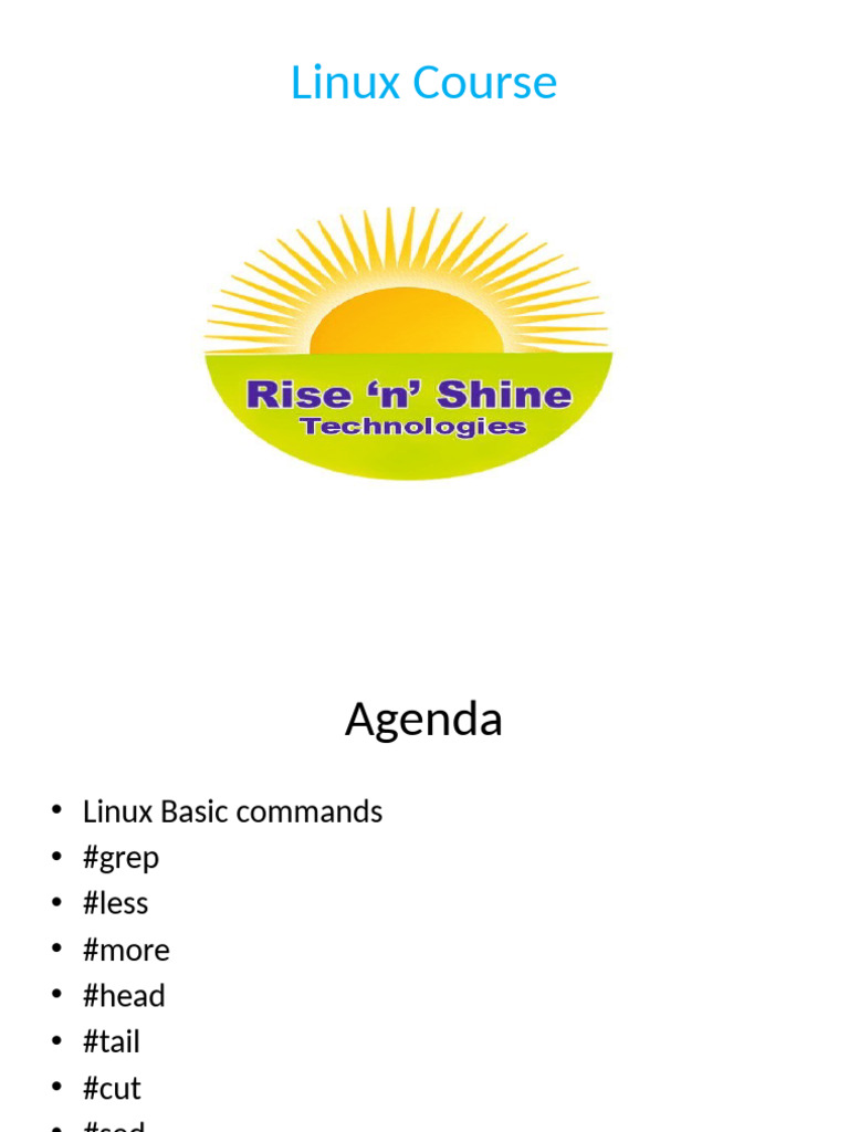 Linux Course Basic Commands2 | PDF | Computer File | Filename