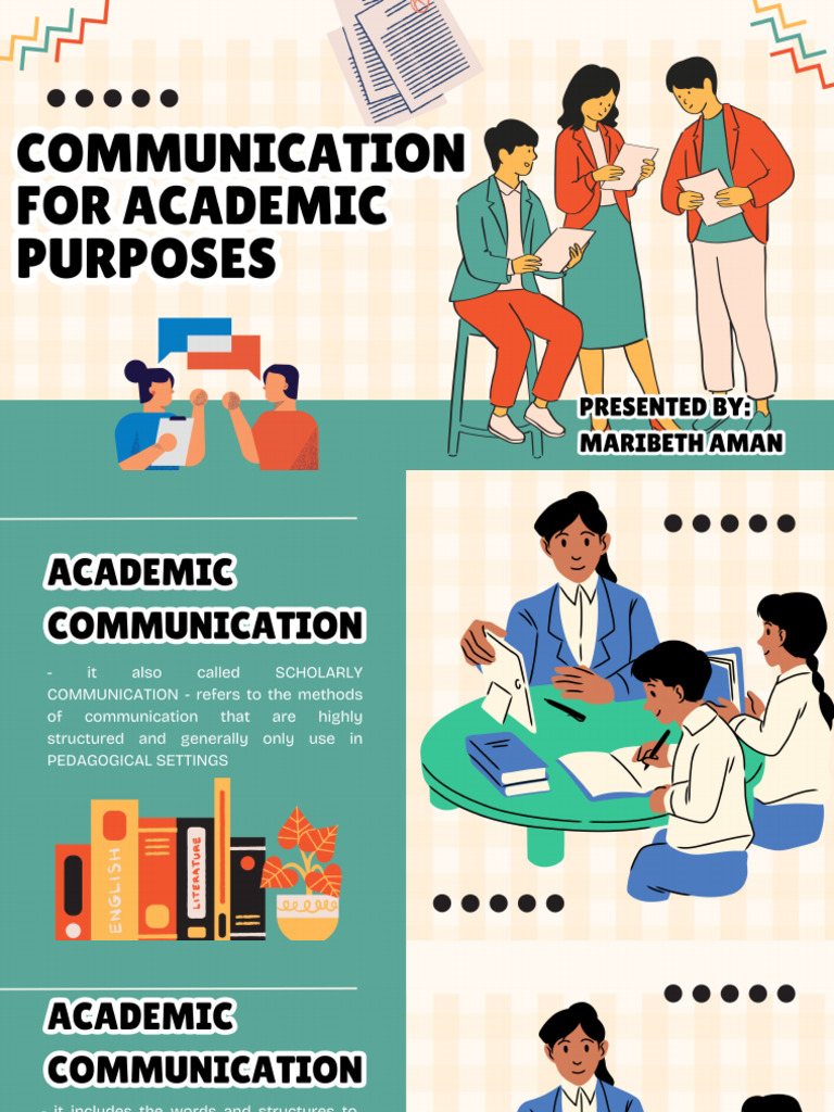 Communication For Academic Purposes | PDF