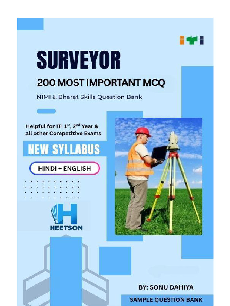 Surveyor Question Paper MCQ Book Free | PDF