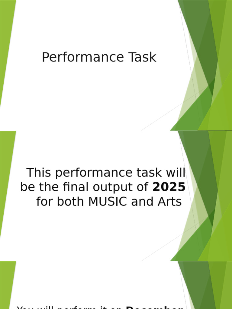 Performance Task Grade 10 | PDF