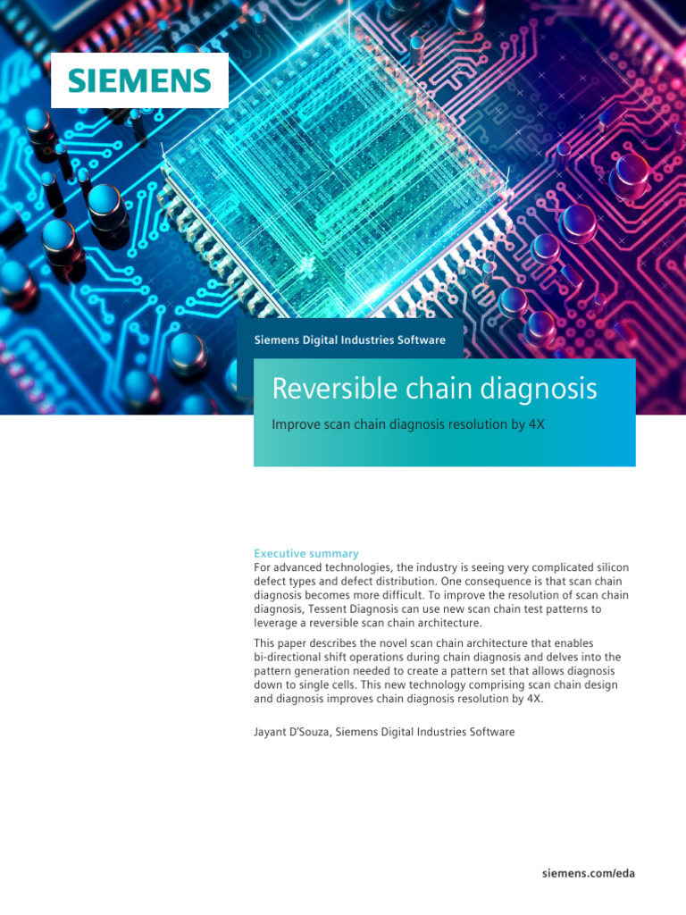 Tessent Reversible Chain Diagnosis WP | PDF | Semiconductor Device ...
