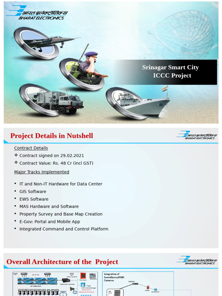 Srinagar Smart City ICCC Project Overview | PDF | Computer Network ...